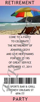 Retirement party invitations custom designed New for Spring 2017
